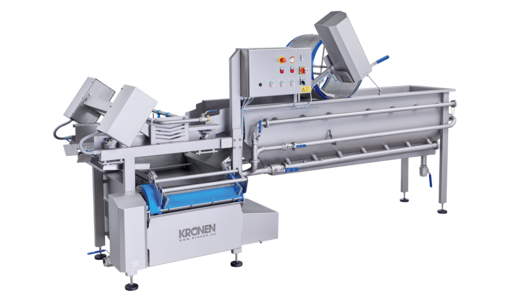 KUJ-V cube, strip & slice cutting machine | KRONEN GmbH