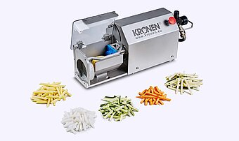 S198 pneumatic stick cutter for vegetable processing – KRONEN | KRONEN GmbH