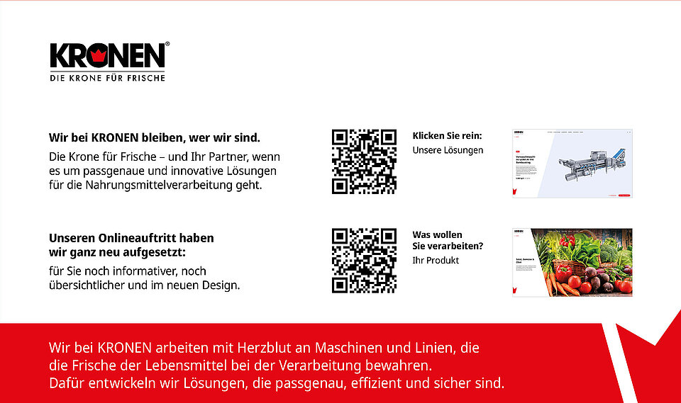 KRONEN: neue Website | KRONEN GmbH