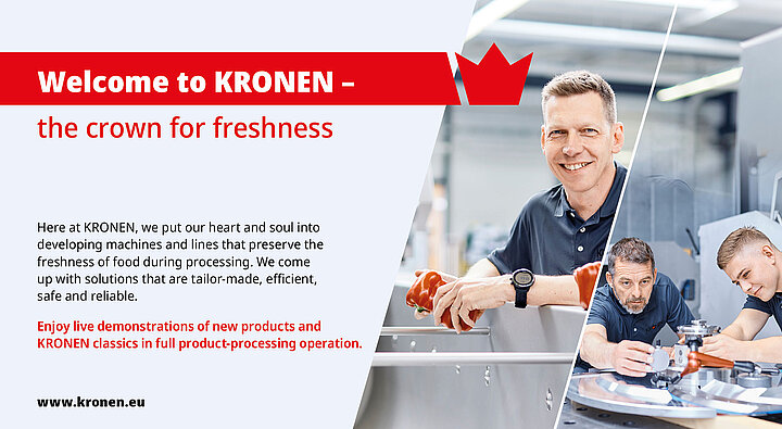 Food Technology from Kehl in Germany | KRONEN GmbH