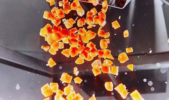 KUJ-V cube, strip & slice cutting machine | KRONEN GmbH