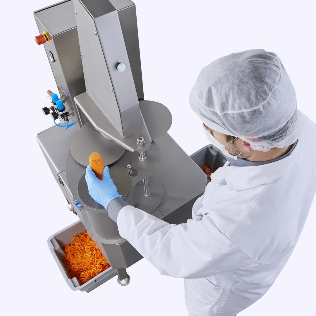 SPIRELLO 150 vegetable spiral cutting machine – KRONEN | KRONEN GmbH