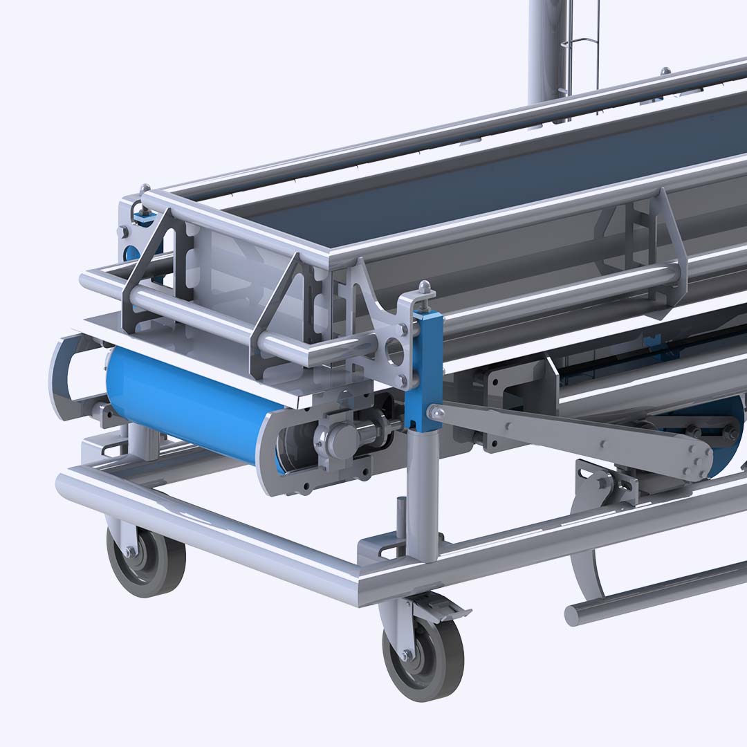 Batch Weighing System for salad mix & vegetable mix | KRONEN GmbH